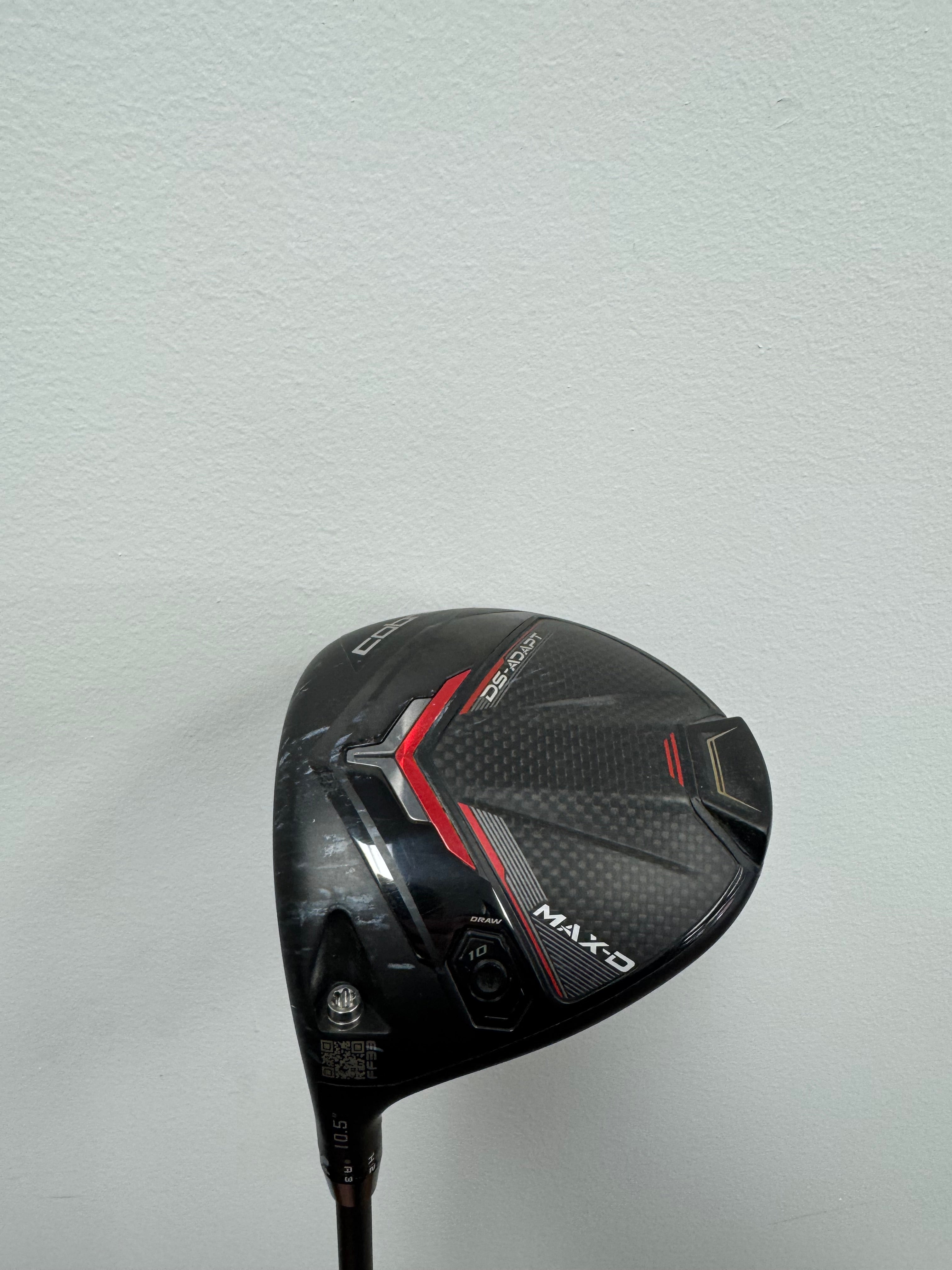 Demo Cobra DS-Adapt D Driver- Left Hand- 10.5- Vanquish 40g Senior ...