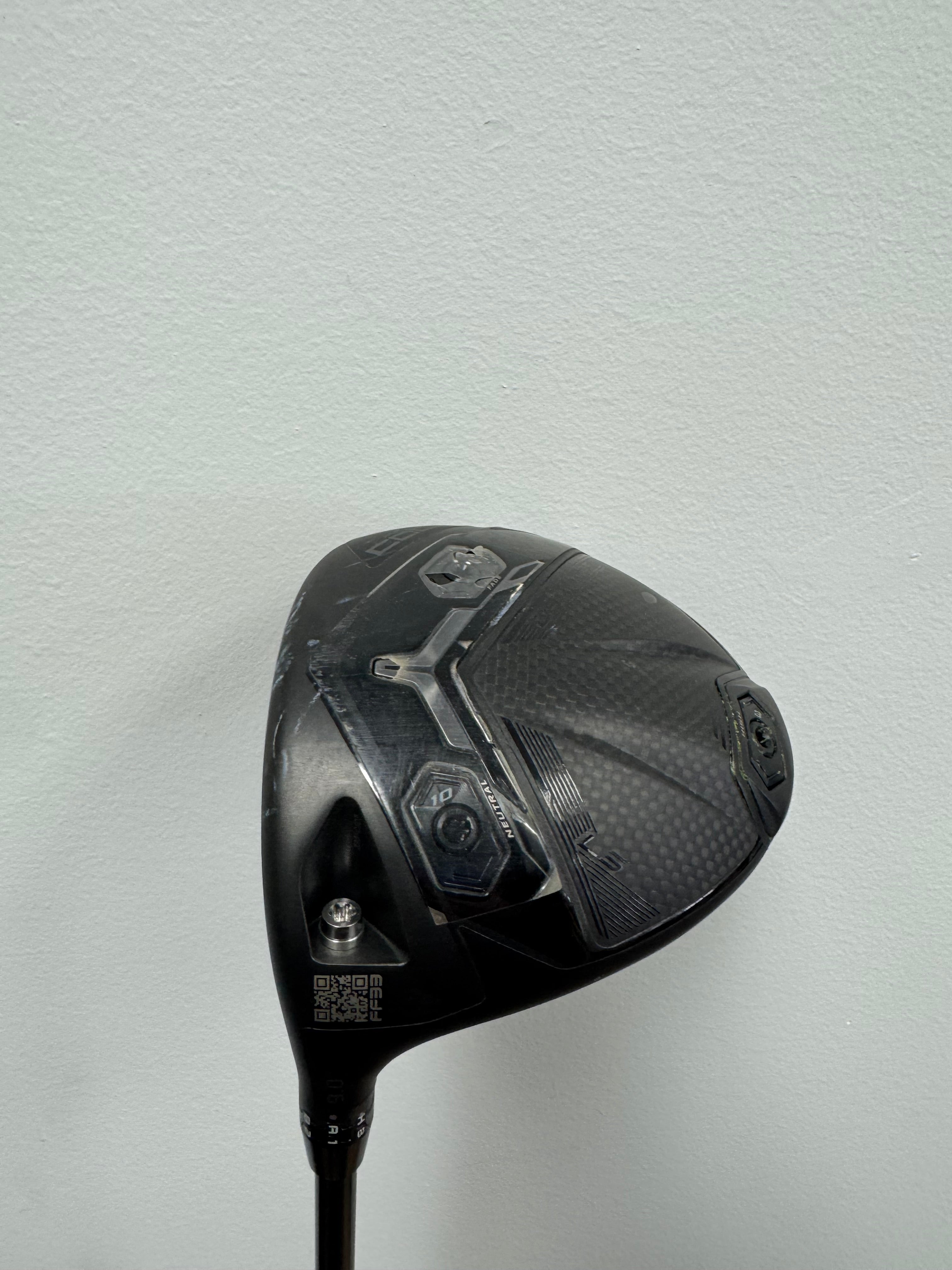 Demo Cobra DS-Adapt LS Driver- Left Hand- 9.0-Denail Black 60 Extra St ...