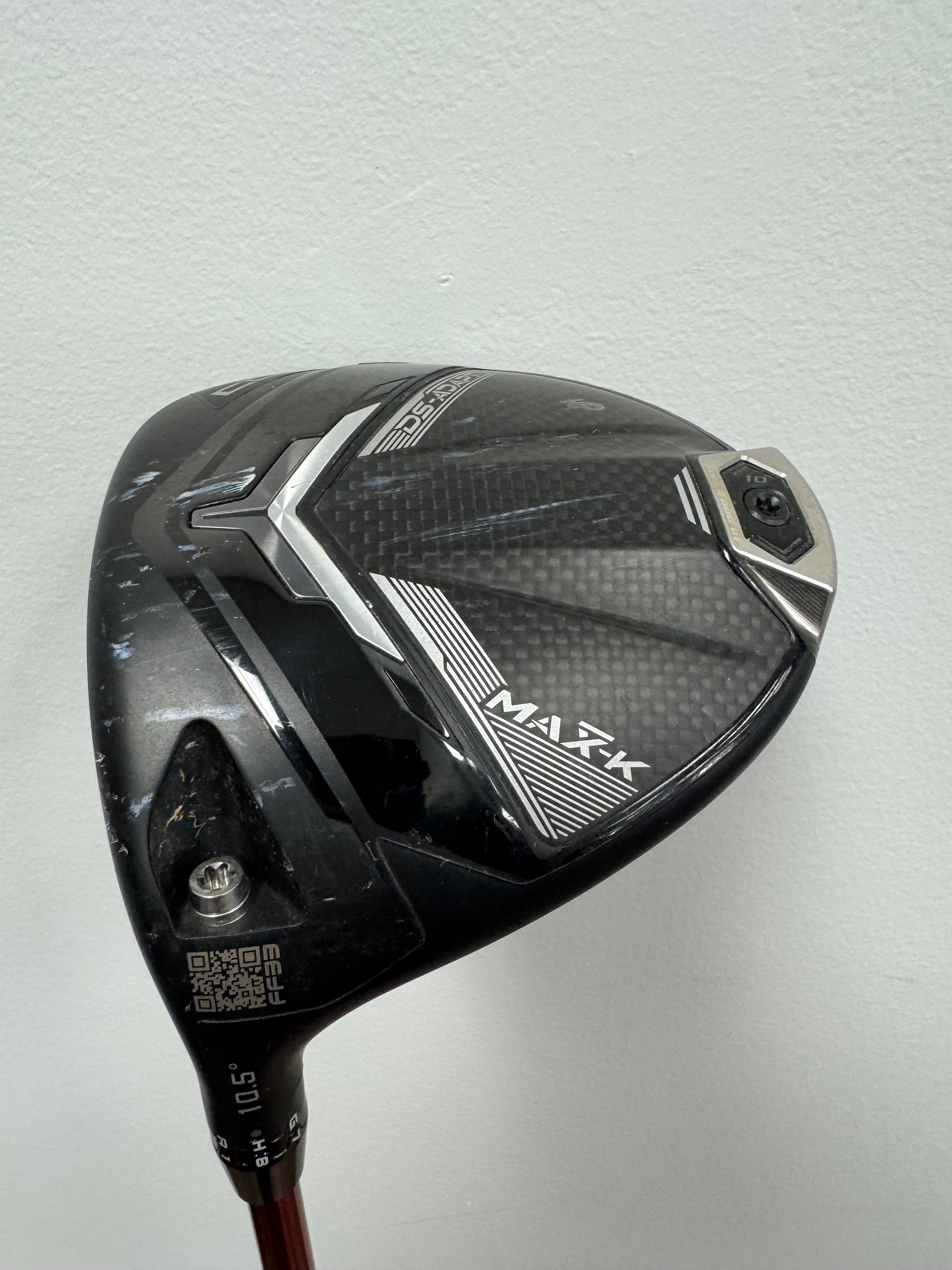 Demo Cobra DS-Adapt K Driver- Left Hand- 10.5- Denail Red 50g Senior ...